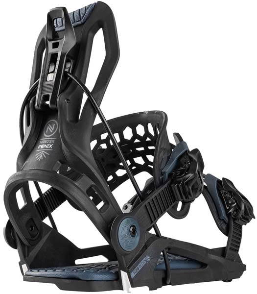 Flow Fenix Snowboard Bindings 2025 Black - WSS Australia