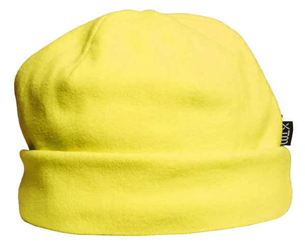XTM Tradie Fleece Fluoro Yellow Beanie | WSS Snow Store