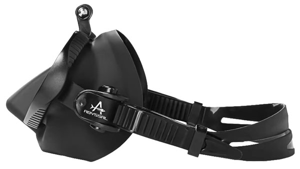 Cressi Rogue HD Action Mask in black with UV Lenses - WSS...