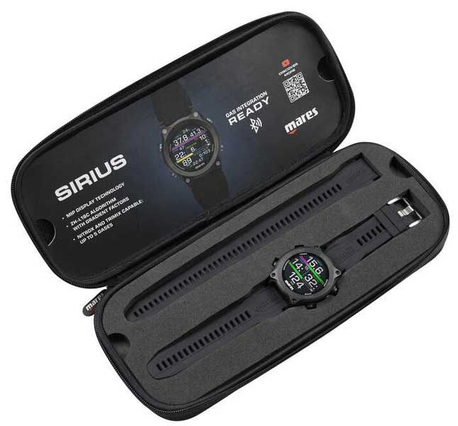 Mares Sirius Wrist Dive Computer - Wilderness Scuba