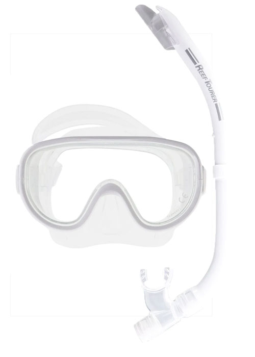 Tusa Split Fins, Tusa Ranger Mask & Snorkel - Snorkeling Package