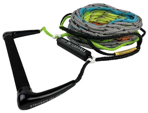 Straightline Team Handle w Long Vee 5 Sec Mainline - Water Ski...