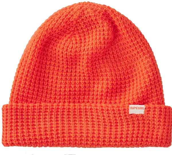 Rip Curl Wave shaper beanie orange