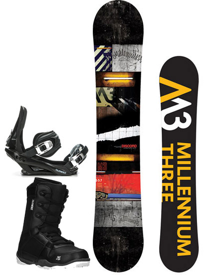 Millennium Three Snowboarding Gear - Wilderness Sea n' Ski